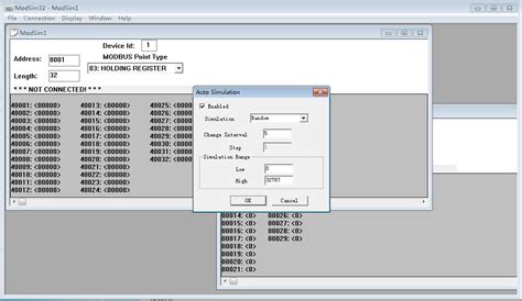 Modus Slave设备模拟器 Modsim32 Freeioe 知识库