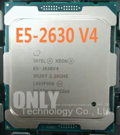E5 2630V4 Original Intel Xeon E5 2630V4 2.20GHZ 10 Core 25MB SmartCache ...