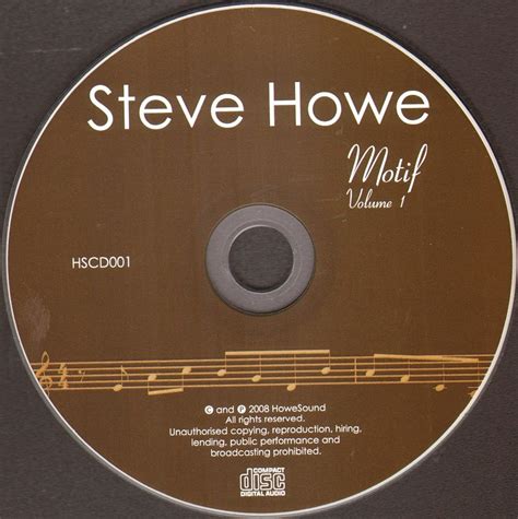 On The Road Again Steve Howe Motif Volume 1