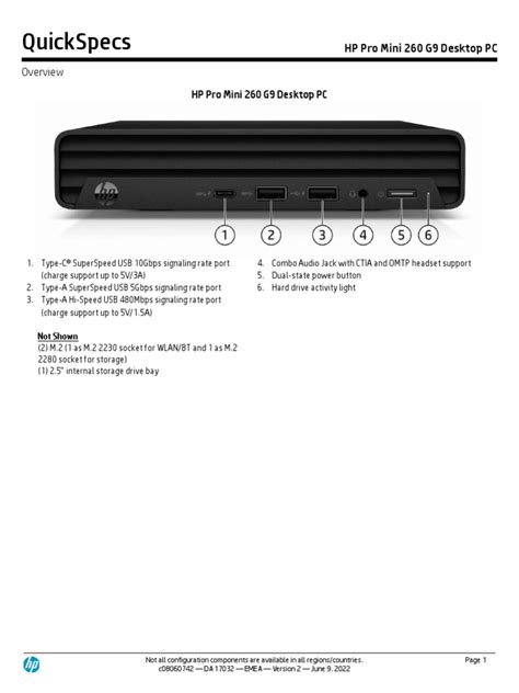 Quick Specs Pdf Solid State Drive Hard Disk Drive
