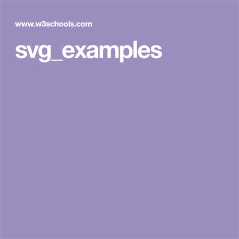 Svg Examples Svg Example Css