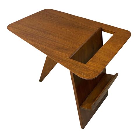 Mid Century Jens Risom Modernist Magazine Table Chairish