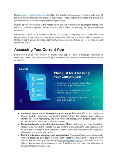 Ppt Flutter App Migration Best Practices And Tips Powerpoint
