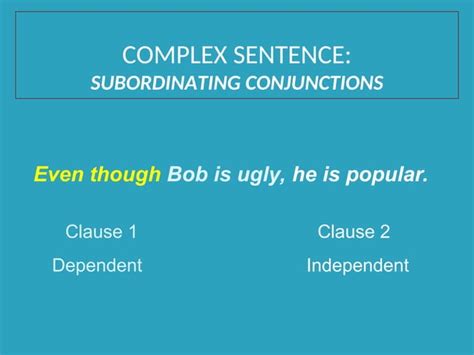 Sentence Structure Types Describing Sentences Structureppt PPT