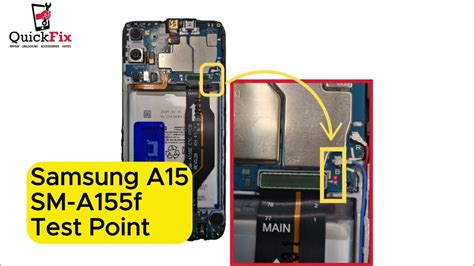 Samsung Galaxy A15 Sm A155f Test Point Youtube