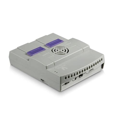vilros raspberry pi 4 compatible snes style retro gaming case with fan