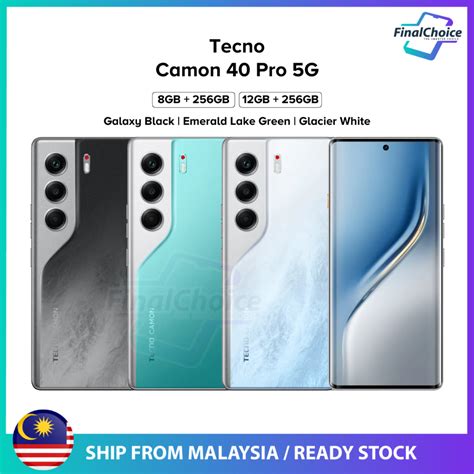 Tecno Camon 40 Pro 5gcm7 8gb256gb 12gb256gb Original Tecno
