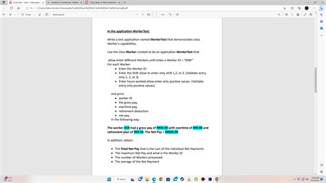Solved In The Application Workertest Write A Test