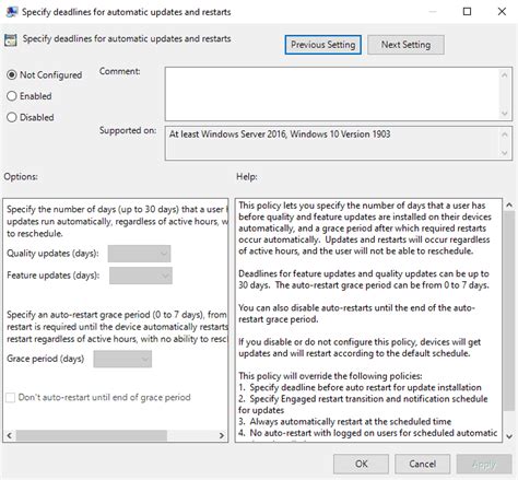 Windows 10 Version 1903 New Windows Update Policy Ghacks Tech News