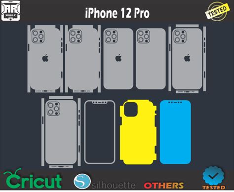 Apple Iphone 12 Pro Skin Template Vector Armobileskin