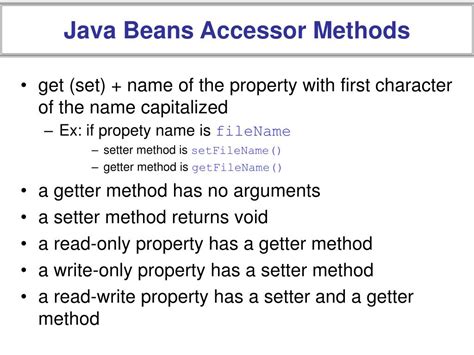Ppt Java Beans Powerpoint Presentation Free Download Id3808763
