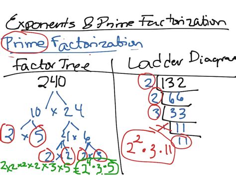 free prime factorization using exponents download free prime