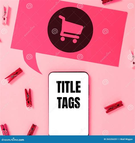 text caption presenting title tags business showcase the html element