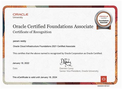 Peram Jayanth Reddy On Linkedin Hello Iam Hapy To Announce That I Have Completed Oracle Cloud