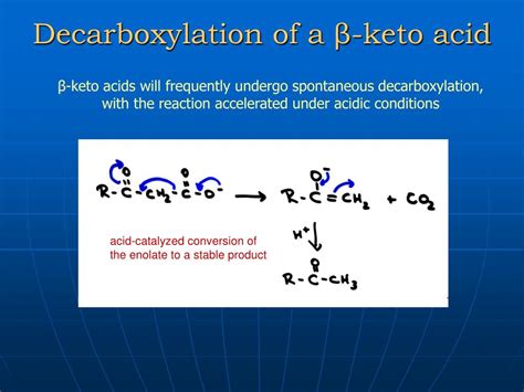 Ppt Decarboxylations Powerpoint Presentation Free Download Id5621292