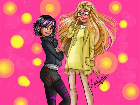 Big Hero Gogo Tomago And Honey Lemon By Laefey On Deviantart