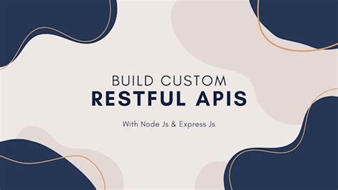 Build Custom Restful Apis With Node Js And Express Js By Johangarcia23 Fiverr