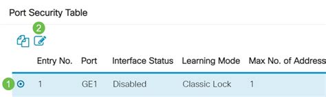 Port Security On Cisco Business Switches Cisco