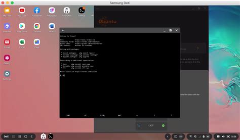 coping in dex mode form andronix to termux doesn t work while using