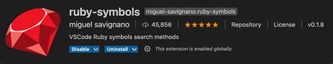 Go To Symbol Not Working · Issue 40 · Rubyidevscode Ruby · Github