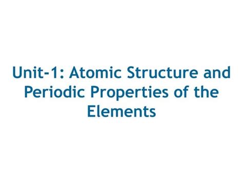 Atomic Theory Ppt For Grade 8 Science Ppt