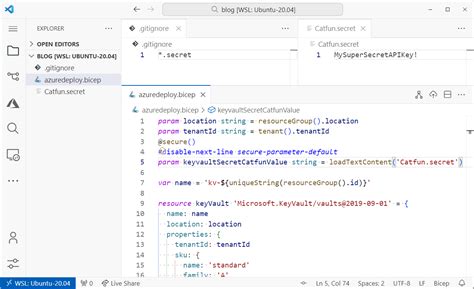 Keep Your Secrets Out Of Your Bicep Parameters