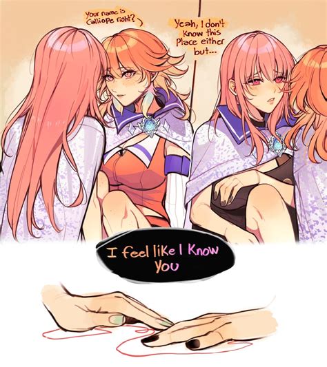 Mori Calliope Takanashi Kiara Mori Calliope And Takanashi Kiara Hololive And More Drawn