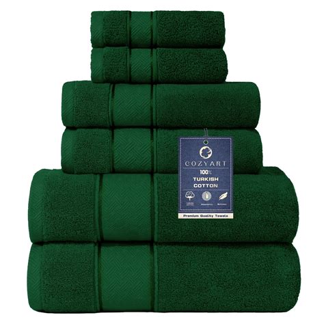 Kelly Green Bathroom Towels