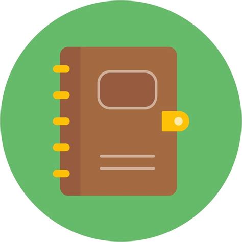 Premium Vector Notebook Vector Illustration Style