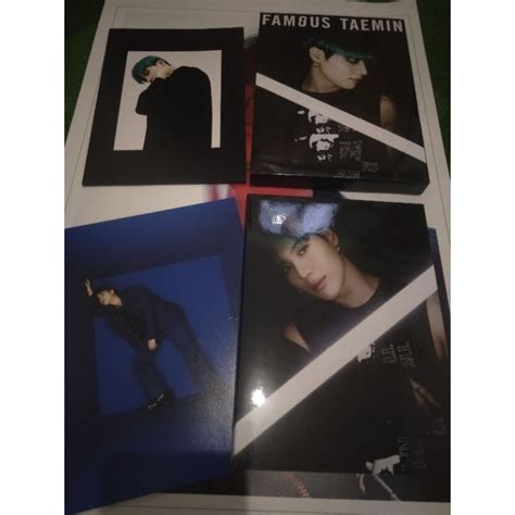 Jual Taemin Famous Ver A Japan Album ~ Photobook Ready Shopee Indonesia