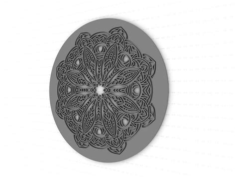 Mandala Modelo 3d 3 Dwg Fbx Max Obj Unknown Stl Wrl Free3d