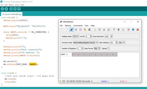 Getting Illegal Data Address Error · Issue 121 · Emelianovmodbus