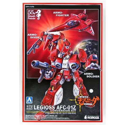 Aoshima 54437 Genesis Climber Mospeada Legioss Zeta Conversion Kit 172