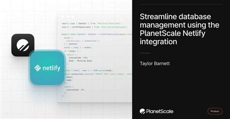 planetscale on linkedin streamline database management using the