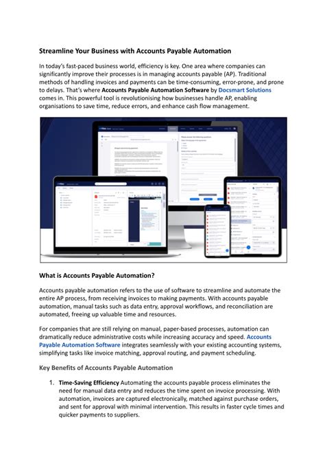 Ppt Streamline Your Business With Accounts Payable Automation