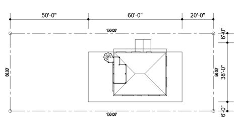 Housing Structure Detail Plan Layout Autocad File
