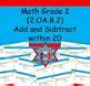 Add And Subtract Within Task Cards CCSS OA B Adding And Subtracting