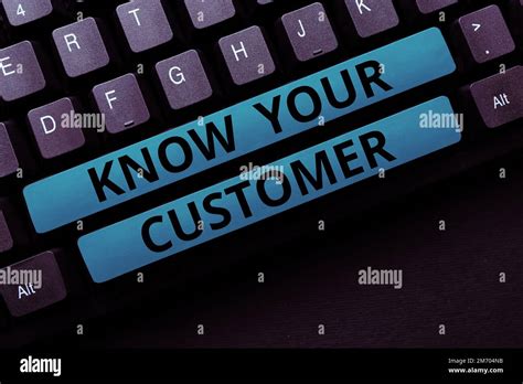 Conceptual Display Know Your Customer Business Showcase Marketing Creating A Poll Improve