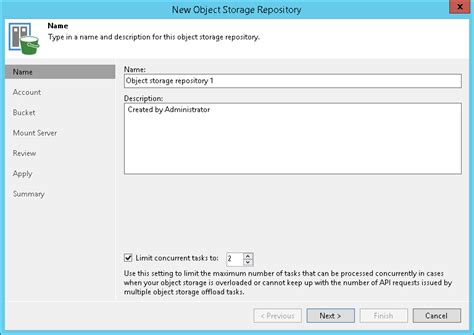 Step 2 Specify Object Storage Name User Guide For Microsoft Hyper V