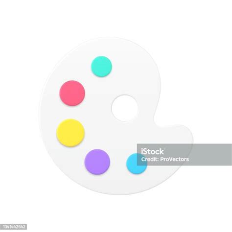 3d 아이콘을 그리기 위한 색상 팔레트입니다 볼륨 다채로운 창조적 인 도구 공예에 대한 스톡 벡터 아트 및 기타 이미지 공예 교육 그리기 Istock