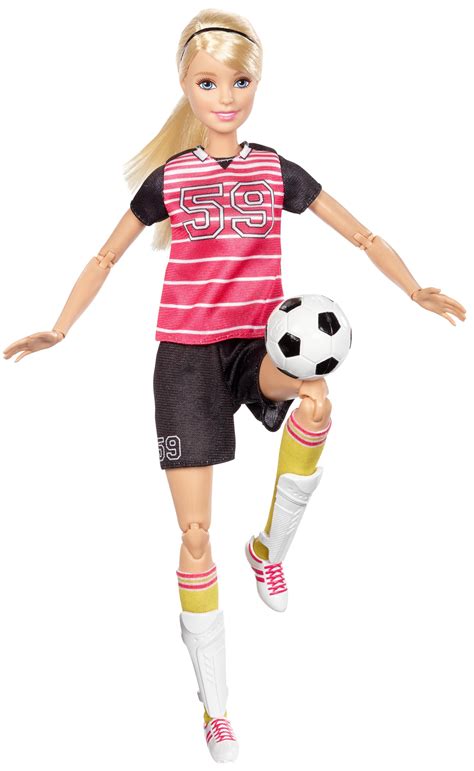 Barbie Made To Move Soccer Player Doll Toys And Games