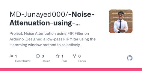 Branches · Md Junayed000 Noise Attenuation Using Selective Low Pass Fir Filter With Audio