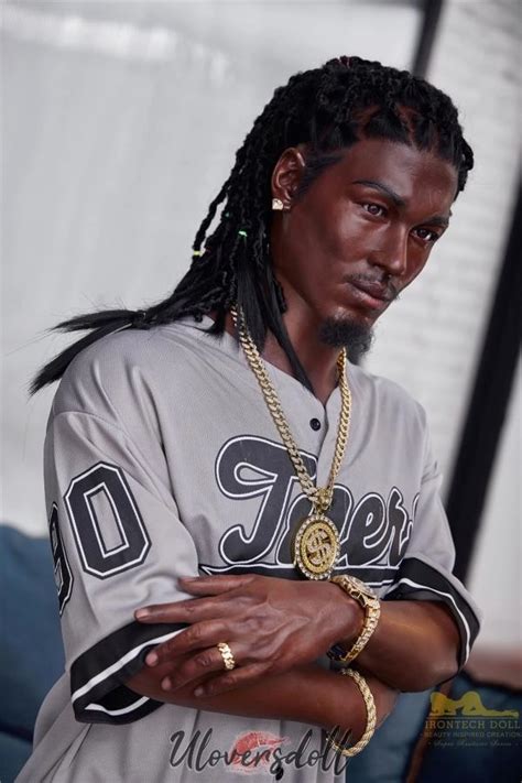 Michelle Strong Irontech Full Silicone Black Male Sex Dolls