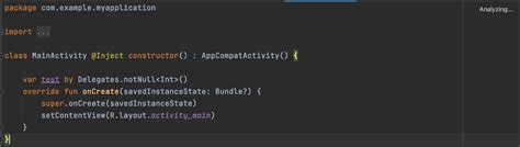 Бесконечный цикл проверок code inspection при добавлении зависимости библиотеки Issue