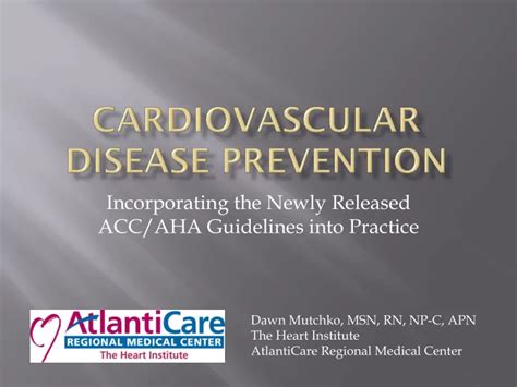 Ppt Incorporating The Newly Released Accaha Guidelines Into