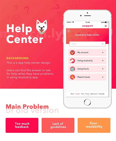 Help Center Design On Behance