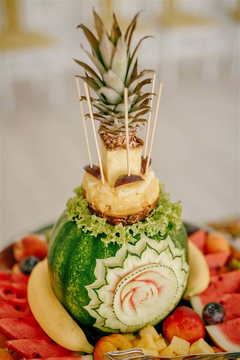 Melon Watermelon Pineapple