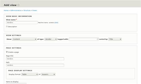 Creating A Content List View Chapter Creating Listings With Views Drupal User Guide