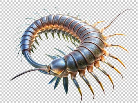 Premium Psd Centipedes Or Chilopod