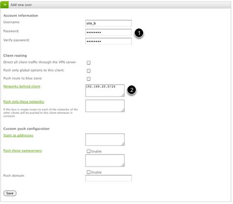 Ssl Vpn How To Create A Net To Net Connection Endian